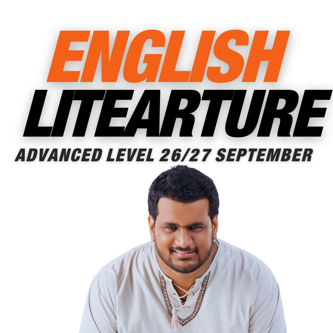ADVANCED LEVEL - ENGLISH LITERATURE -26/27 | Vimukthi Hettiarachchi